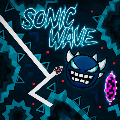 Geometry Dash Sonic Wave - Play Online